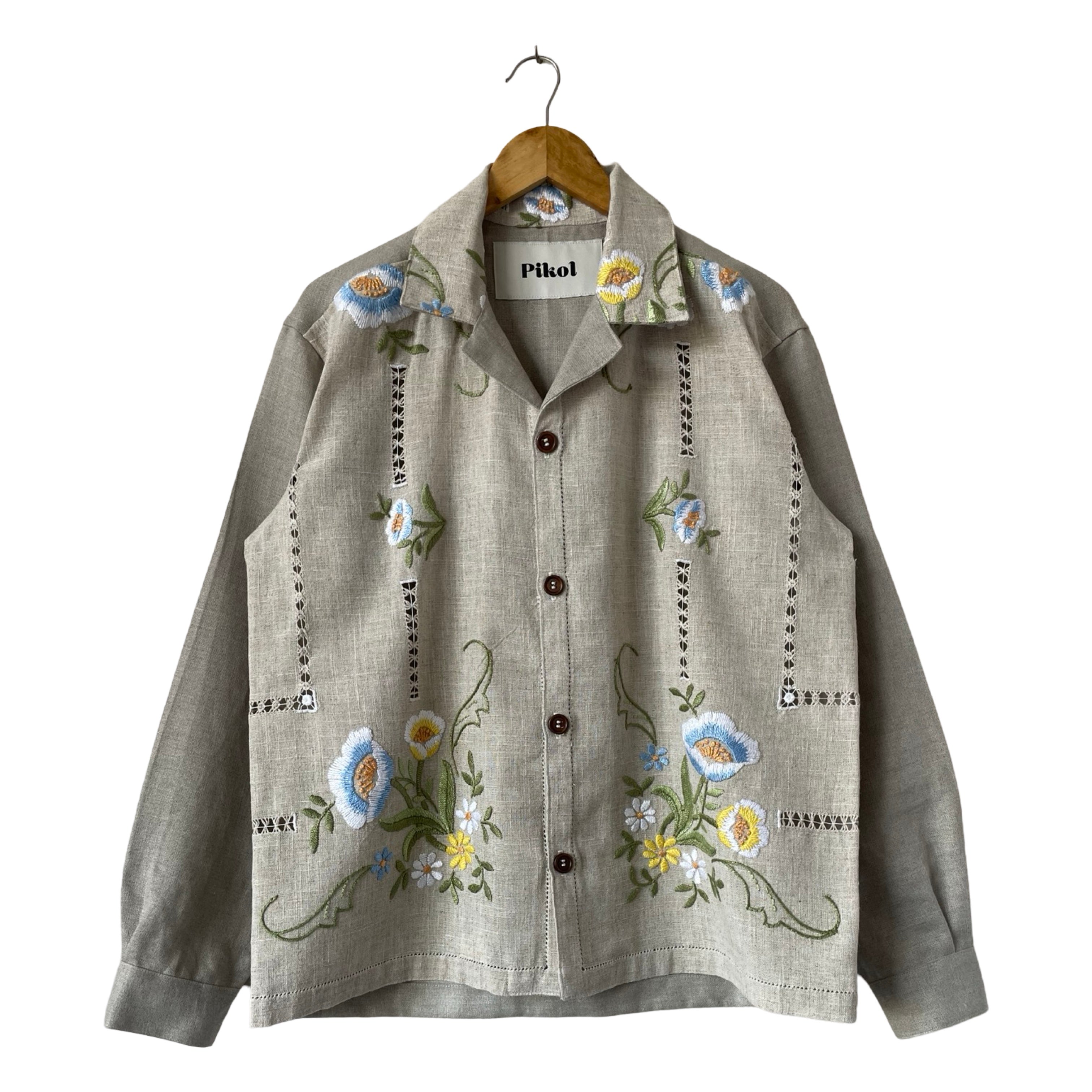 Floral Drawn Thread – pikolclothing