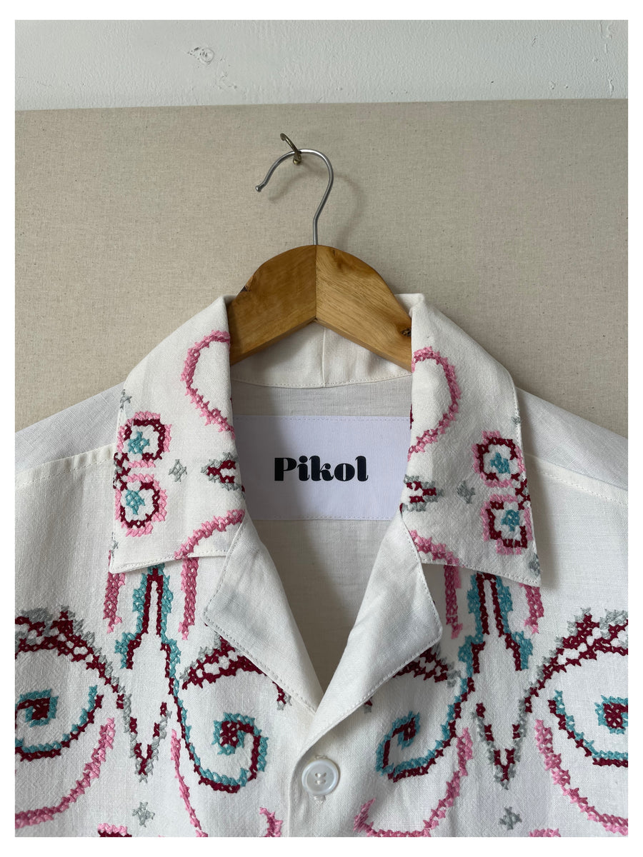 Pink Cross-stitch – pikolclothing